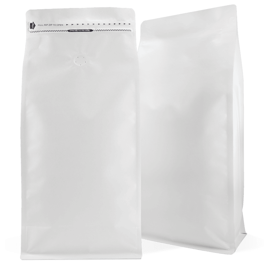 1kg Box Bottom Bags - The Bag Broker Australia - food and coffee packaging